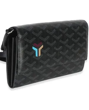 Goyard Varenne Limited Continental Wallet Canvas Handbag