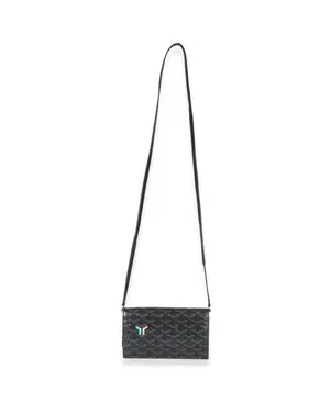 Goyard Varenne Limited Continental Wallet Canvas Handbag