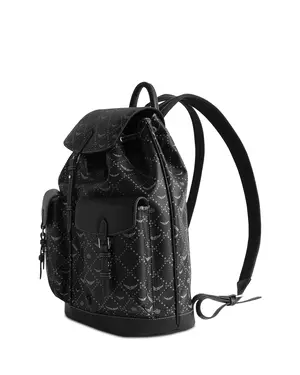Zadig&Voltaire Medium Monogram Coated Canvas Backpack