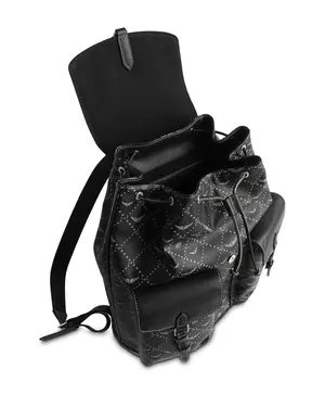 Zadig&Voltaire Medium Monogram Coated Canvas Backpack