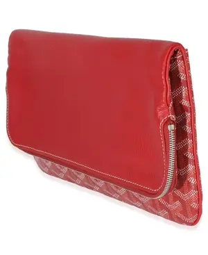 Goyard Sainte Marie Clutch Coated Canvas Handbag