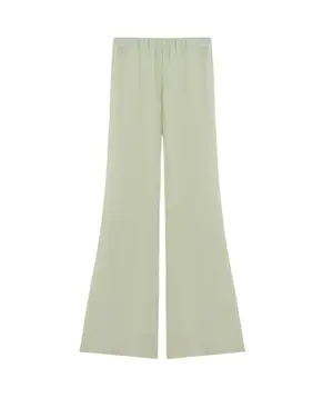 NOCTURNE High Waist Flare Pants - Light Yellow