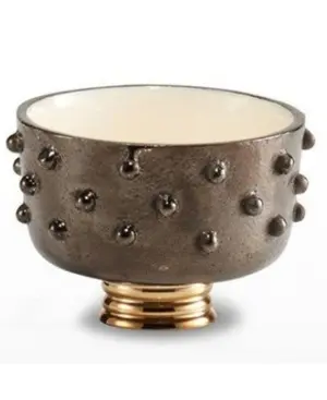 LUNARES Djembe Mini Round Bowl Set Of 2