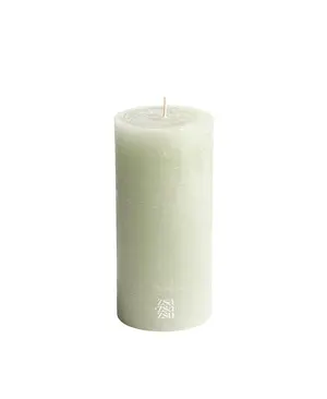 ZSA ZSA ZSU Deurne Pillar Candle, 0.38 Oz. Aqua