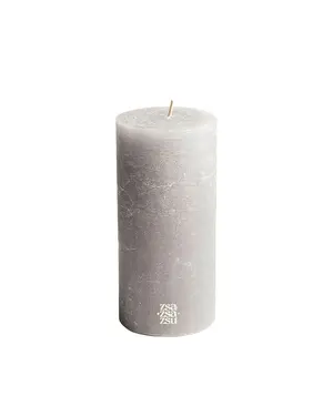 ZSA ZSA ZSU Deurne Pillar Candle, 0.38 Oz - Grey