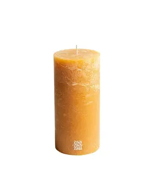 ZSA ZSA ZSU Deurne Pillar Candle, 0.38 Oz. Orange