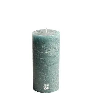ZSA ZSA ZSU Deurne Pillar Candle, 0.38 Oz. Petrol