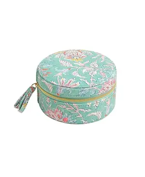 ZSA ZSA ZSU Meilin Jewelery Box, 4.5 X 4.5 - Blue