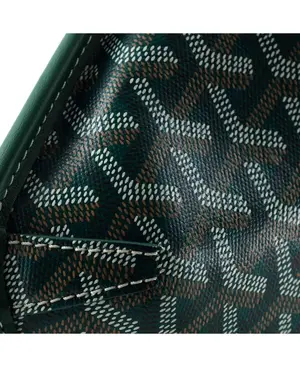 Goyard Coursier Messenger Bag Coated Canvas And Leather