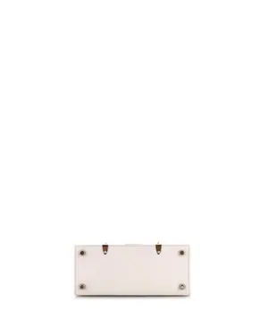Goyard Structured Saigon Top Handle Bag Coated Canvas With Leather