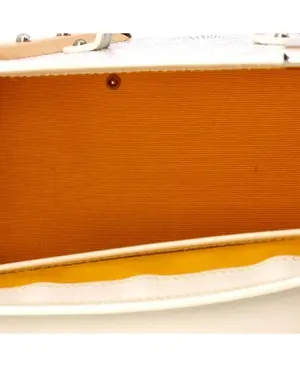 Goyard Structured Saigon Top Handle Bag Coated Canvas With Leather