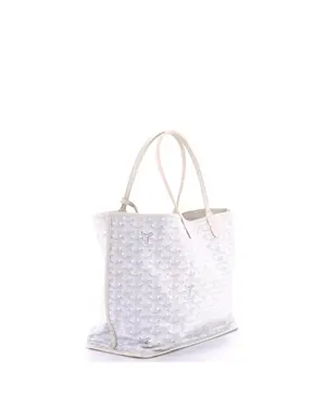 Goyard Pm Anjou Reversible Tote Coated Canvas - White