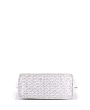 Goyard Pm Anjou Reversible Tote Coated Canvas - White