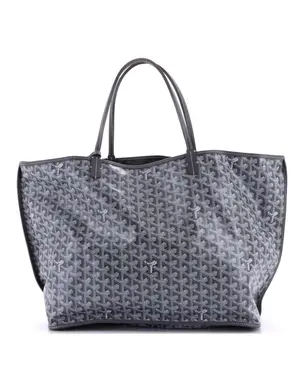 Goyard Gm Anjou Reversible Tote Coated Canvas - Gray