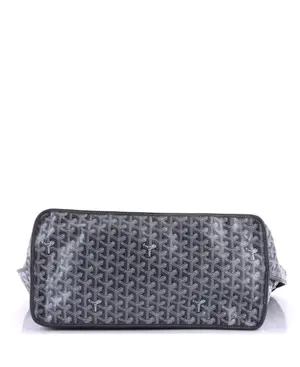 Goyard Gm Anjou Reversible Tote Coated Canvas - Gray