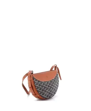 Goyard Hirondelle Shoulder Bag Coated Canvas And Leather