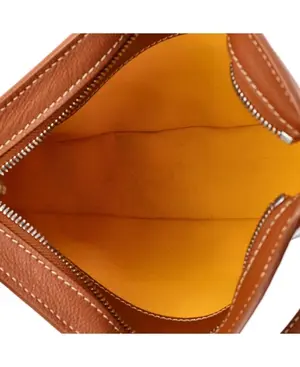 Goyard Hirondelle Shoulder Bag Coated Canvas And Leather