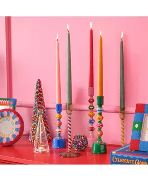 ZSA ZSA ZSU Deurne 6 Pieces Candlestick, 4 Oz