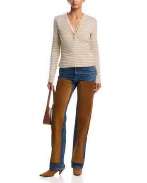 Veronica Beard Faelan Henley Top