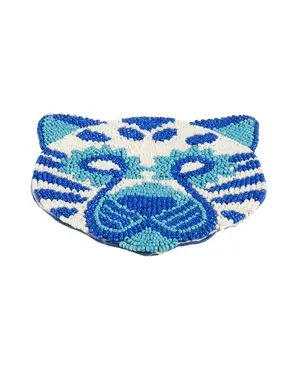 ZSA ZSA ZSU Dadri Beaded Coaster Tiger, 4