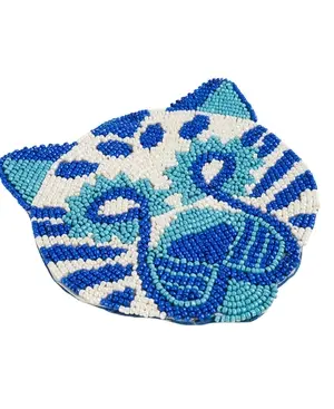 ZSA ZSA ZSU Dadri Beaded Coaster Tiger, 4