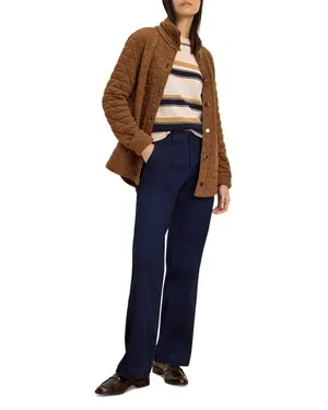 NIC+ZOE Mixed Stripe Pullover Sweater