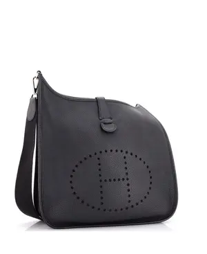Hermès Gm Evelyne Bag Gen I Clemence - Black