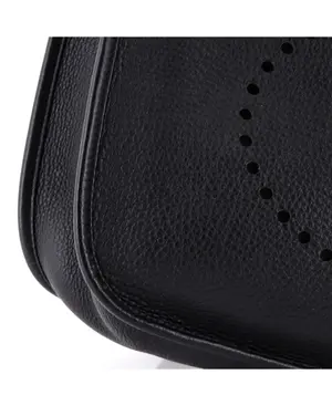 Hermès Gm Evelyne Bag Gen I Clemence - Black