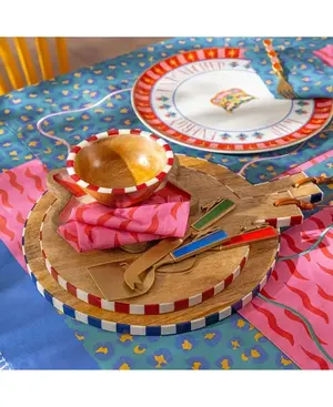 ZSA ZSA ZSU Nohar Mango Wood Serving Board, 12 X 9