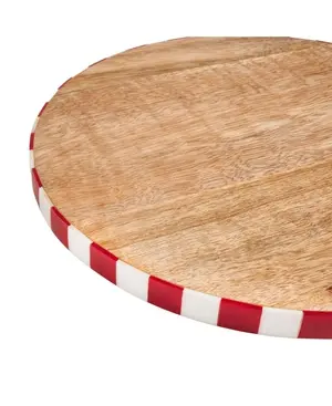 ZSA ZSA ZSU Nohar Mango Wood Serving Board, 12 X 9