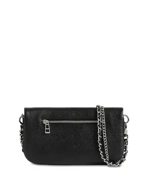 Zadig&Voltaire Rock Mini Arty Tag Leather Shoulder Bag