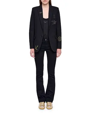 Zadig&Voltaire Valse Strass Multina Blazer - Black