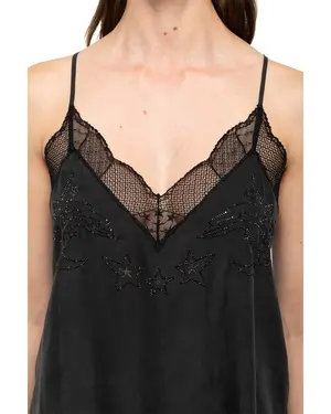 Zadig&Voltaire Christy Silk Embellished Camisole