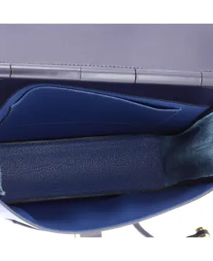 Hermès 24 Sacabar Shoulder Bag Epsom And Swift - Blue