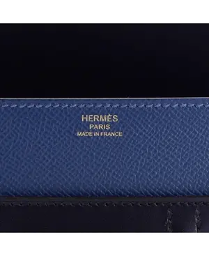Hermès 24 Sacabar Shoulder Bag Epsom And Swift - Blue