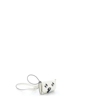 Hermès Chien Card Holder With Strap Swift And Chevre Mysore