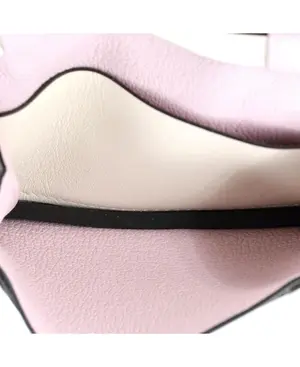 Hermès Chien Card Holder With Strap Swift And Chevre Mysore