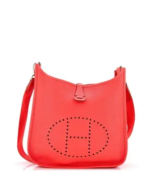 Hermès Pm Evelyne Bag Gen I Clemence - Pink