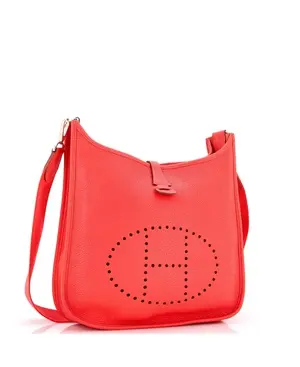 Hermès Pm Evelyne Bag Gen I Clemence - Pink