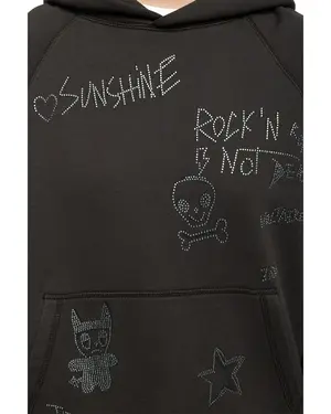 Zadig&Voltaire Embellished Cotton Hoodie