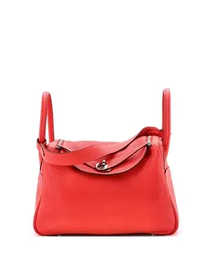 Hermès 30 Lindy Bag Clemence - Red