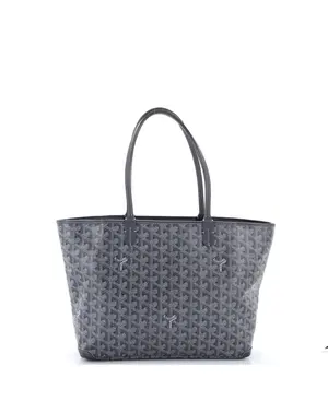 Goyard Pm Artois Tote Coated Canvas - Gray
