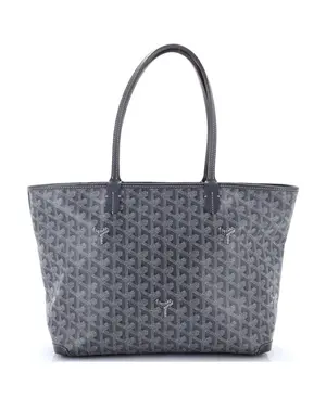 Goyard Pm Artois Tote Coated Canvas - Gray