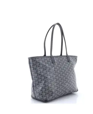 Goyard Pm Artois Tote Coated Canvas - Gray