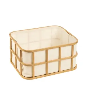 ZSA ZSA ZSU Dali Bamboo Basket, 17 X 13 X 8