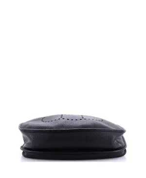 Hermès Gm Evelyne Bag Gen Iii Clemence - Black