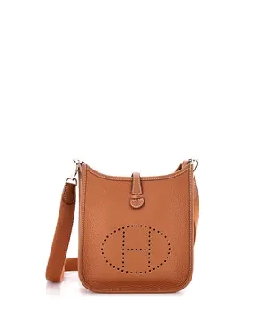 Hermès Tpm Evelyne Bag Gen Iii Clemence - Brown