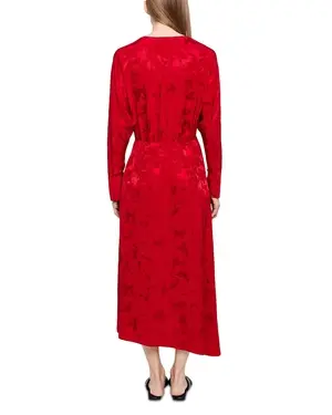 Zadig&Voltaire Rouna Jacquard Horses Silk Dress