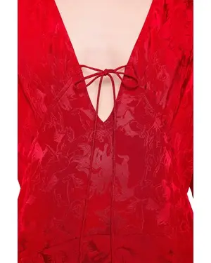 Zadig&Voltaire Rouna Jacquard Horses Silk Dress