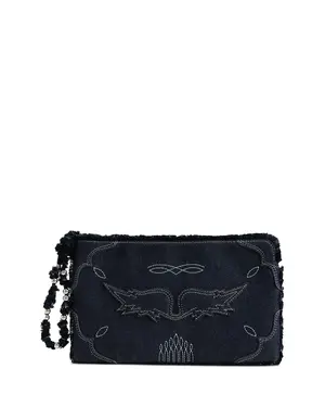 Zadig&Voltaire Angel Western Denim Pochette